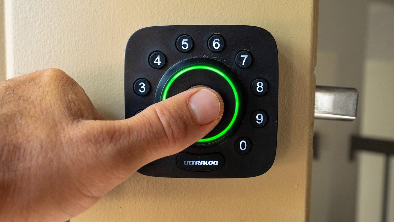 Ultraloq U-Bolt Pro WiFi Smart Lock Install - YouTube
