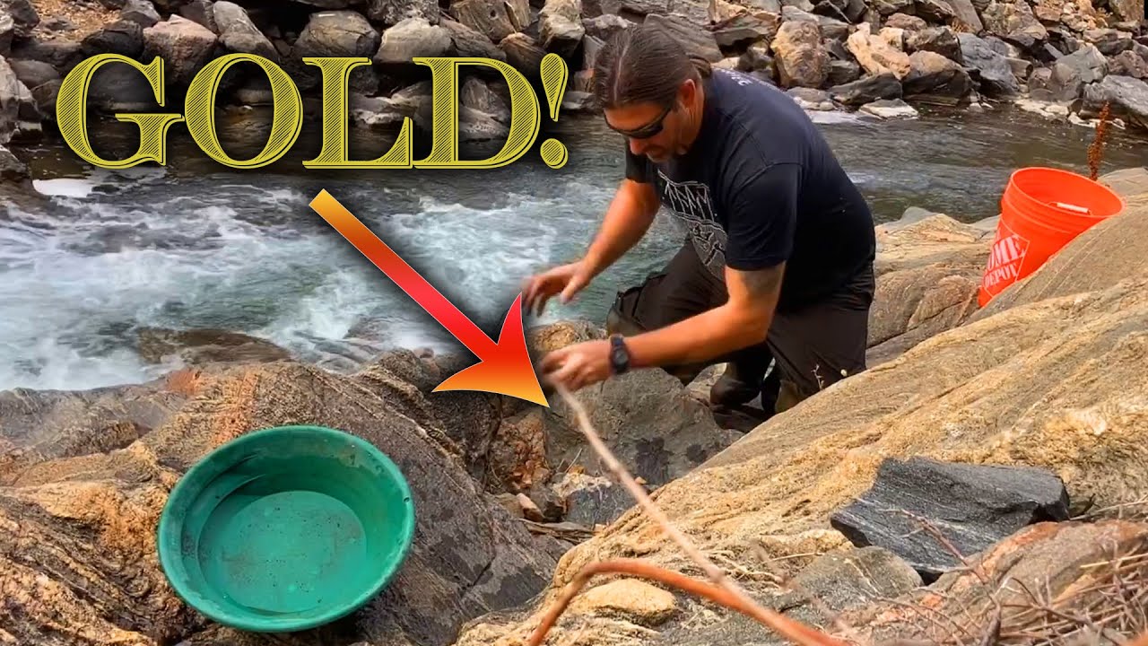 I Found GOLD! (Colorado Crevice Smashing Fun!) - YouTube