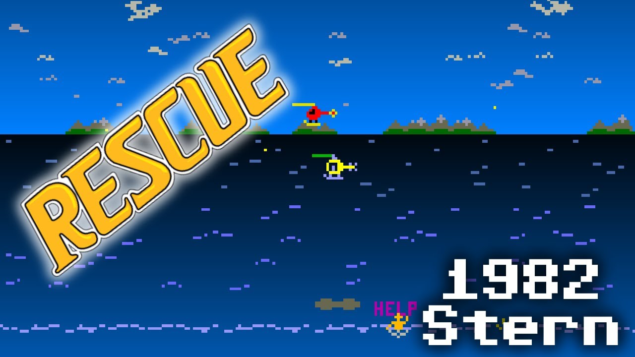 Rescue - 1982 - Stern #rescue #stern #fyp #arcade #arcadegame # ...