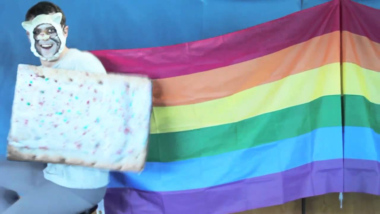 Nyan cat man - YouTube
