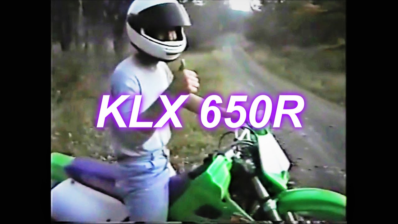 🏆VINTAGE MOTORCYCLE | KLX 650 R FLYBY - YouTube
