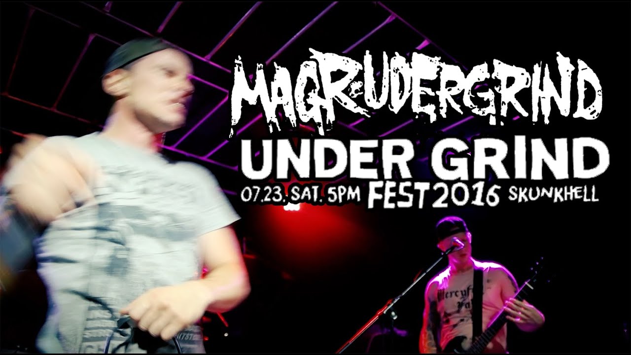 Magrudergrind Full Show [20160723 SkunkHell, South Korea] - YouTube