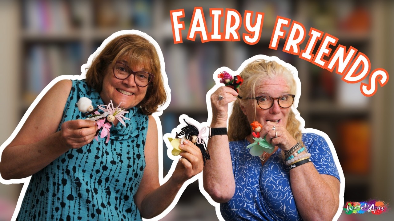 Fairy Friends - How to Make EASY Pipe Cleaner Fairy Dolls - 6 STEPS ...