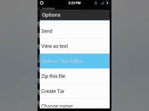 How to change android version and build number - YouTube