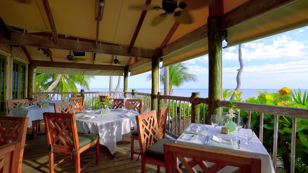tropical restaurant patio - YouTube