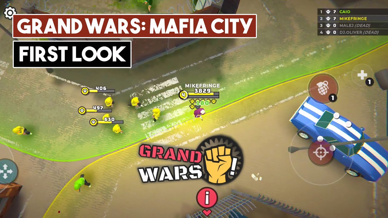 GRAND WARS Mafia City Gameplay First Look - YouTube
