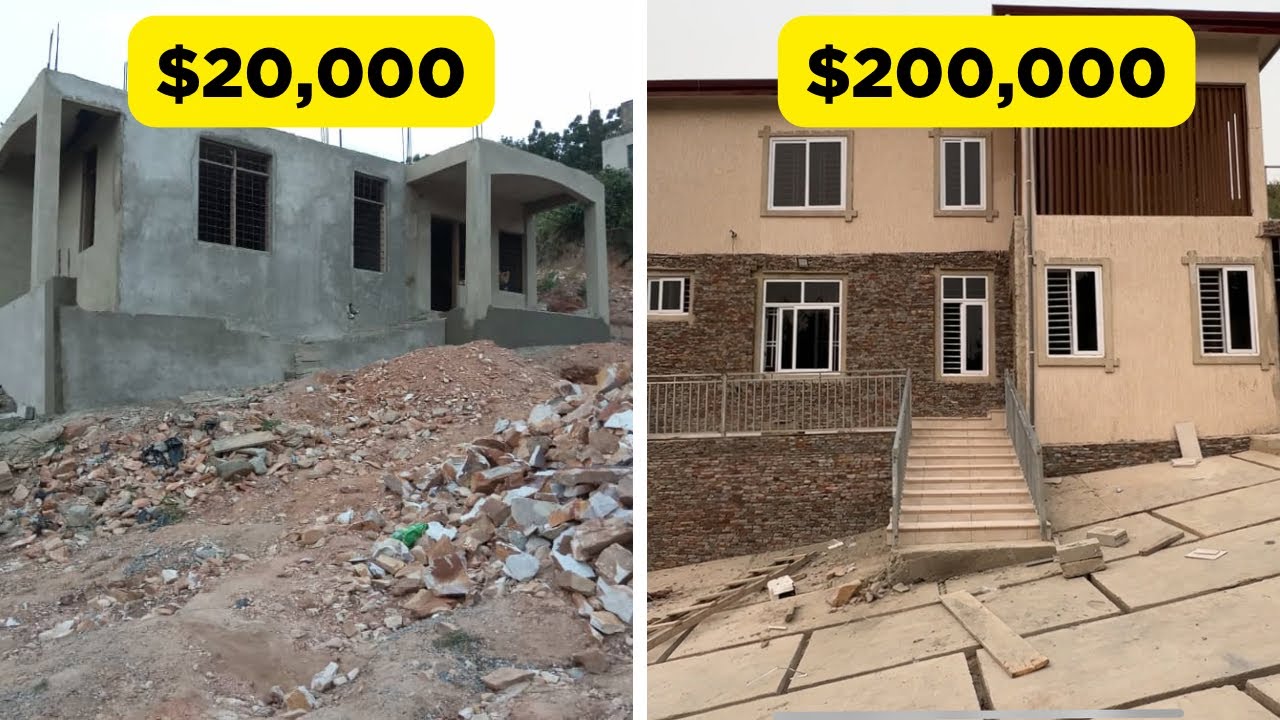 I bought an uncompleted building for $20K and this is what I did ...