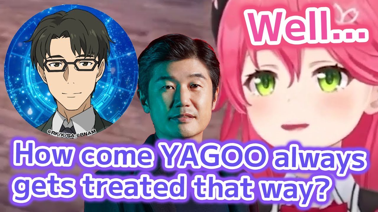 SAO Author asked Miko "How come YAGOO always gets treated that way ...