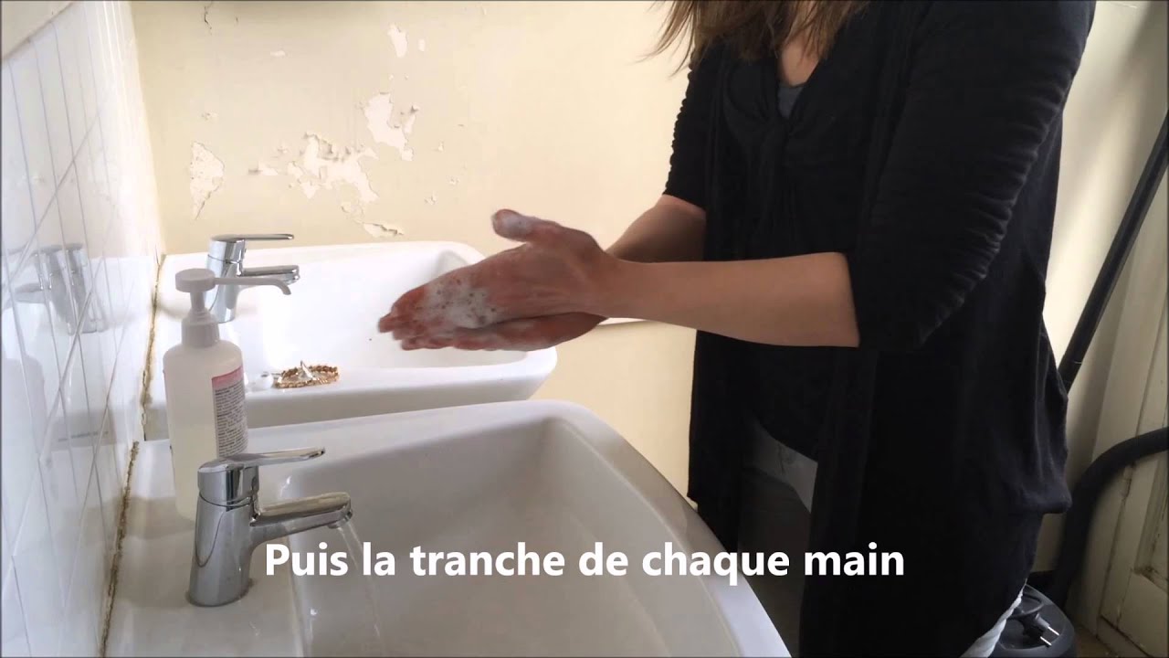 Vidéo lavage des mains - YouTube