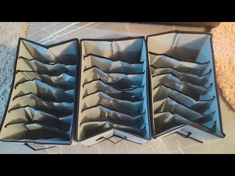 meesho clothes organiser review storage box for clothes / almari ...