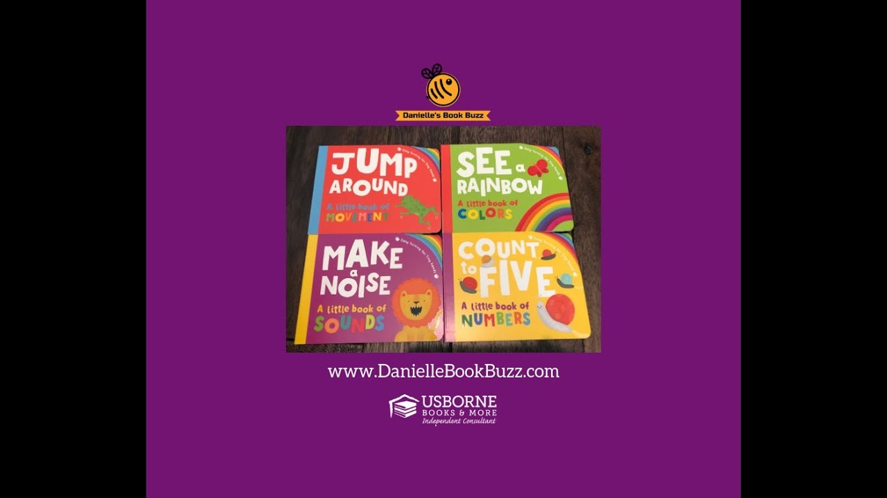 Usborne A Little Book of Movement, Colors, Sounds, and Numbers - YouTube