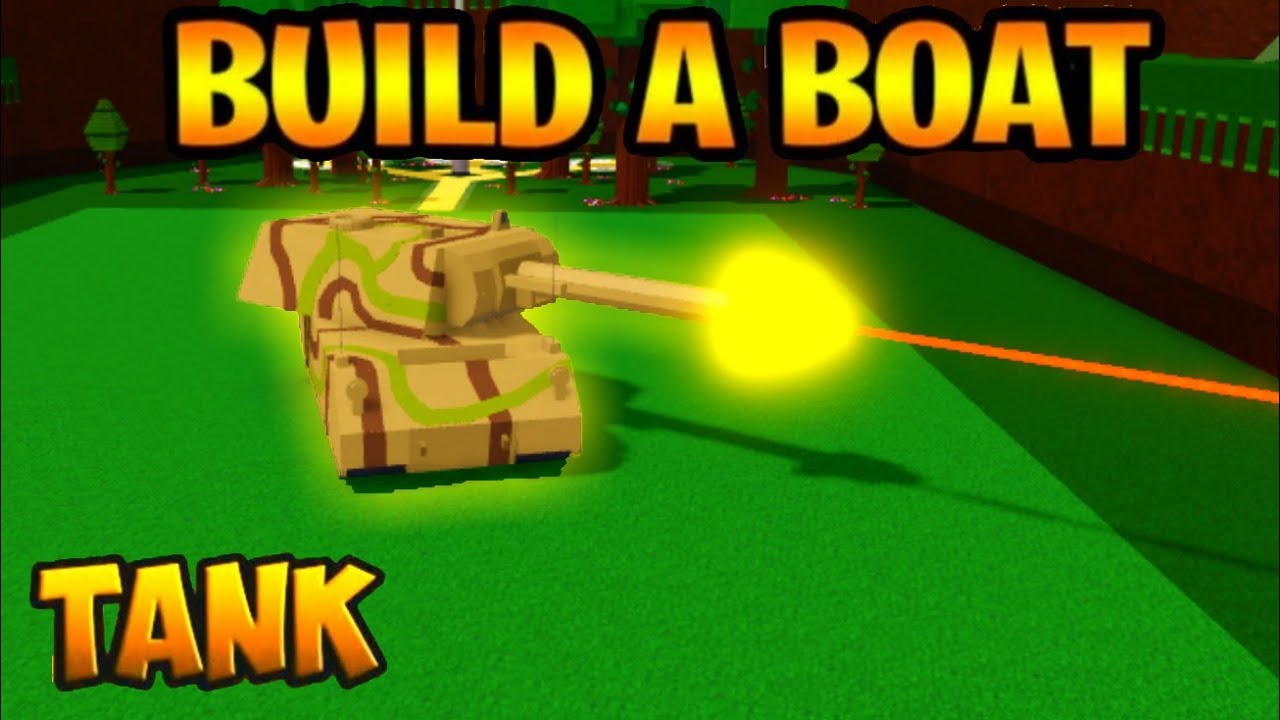 Maus Tank in Build a Boat | Micro Block Super Heavy - YouTube