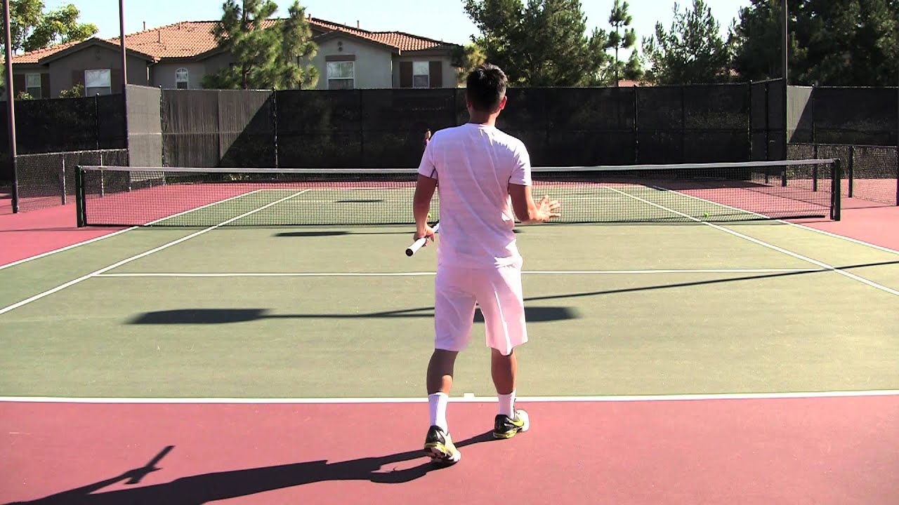 Tennis Lesson for Beginners: Actual Game - Part 3 of 5 - YouTube