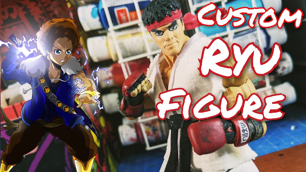 Custom Ryu Figure (Street Fighter) - YouTube