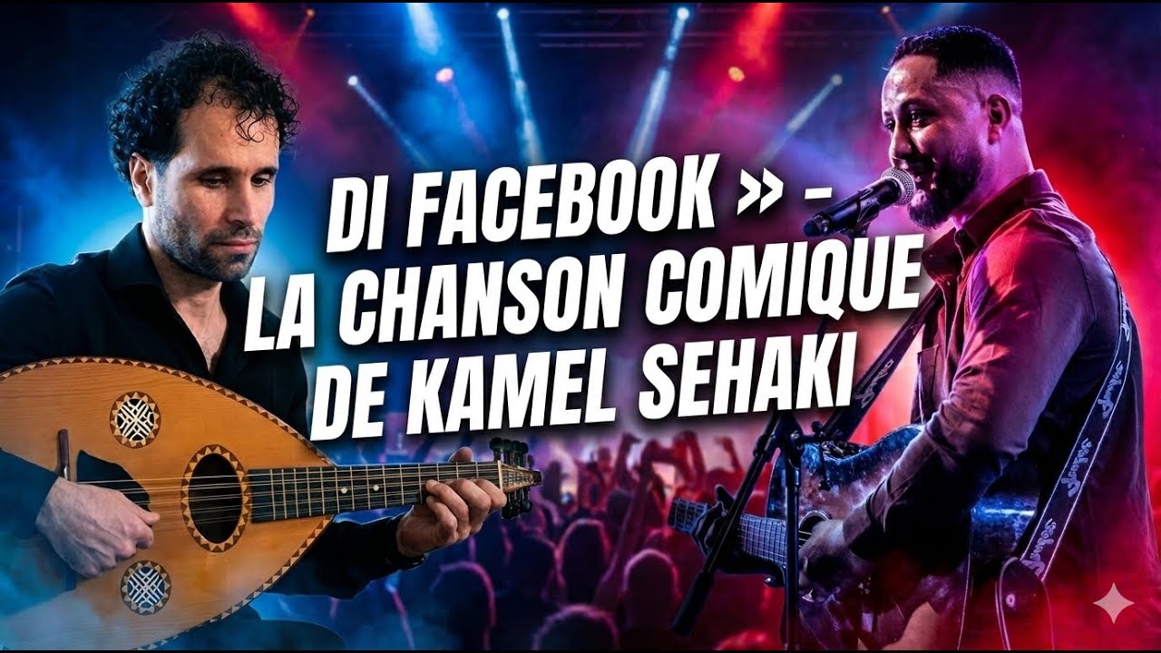 😂🎵 Di Facebook » – La chanson comique de Kamel Sehaki - YouTube