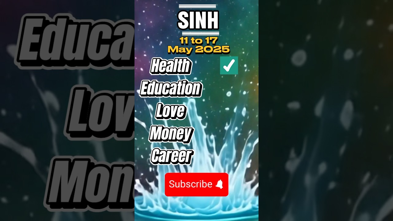 Sinh rashi week 11 to 17 may2025 Rashifal #astrology #horoscope #sinh # ...