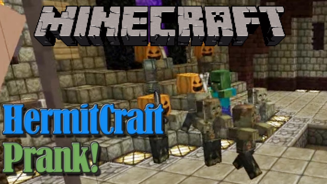 HermitCraft Prank w/ GenerikB - Nightmare Before Christmas - YouTube