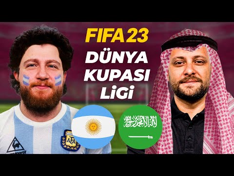 Messi'yi Lazarov Yaptım.. Arjantin vs Suudi Arabistan | Dünya Kupası Ligi #2 @OnurTugrul @Serbest8