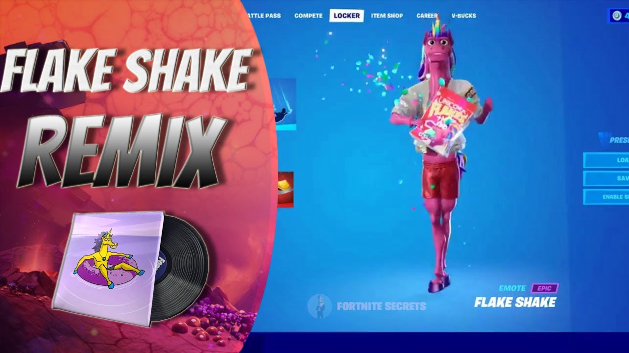 Fortnite - Flake Shake Emote (Trap Remix) - YouTube