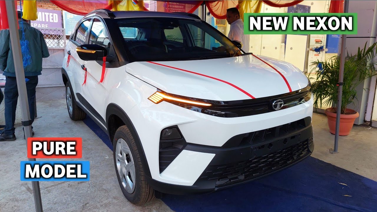 Tata New Nexon Pure Variant | New Nexon Pure Model Review | New Nexon ...