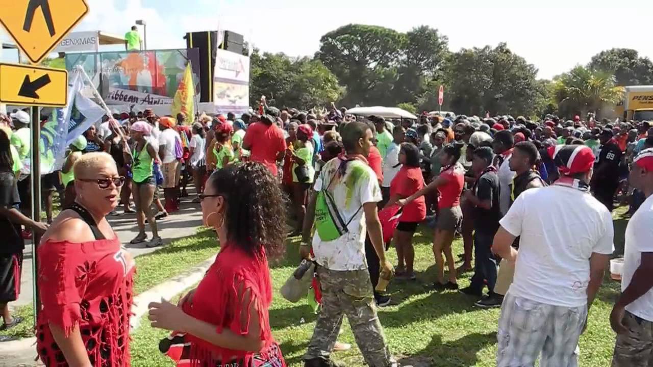 Miami Broward Carnival Jouvert 2015 - YouTube