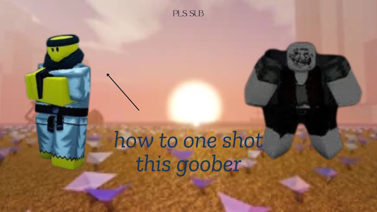 how to one shot this goober(dont click on this video if your parrying is doo doo or click it ig ...