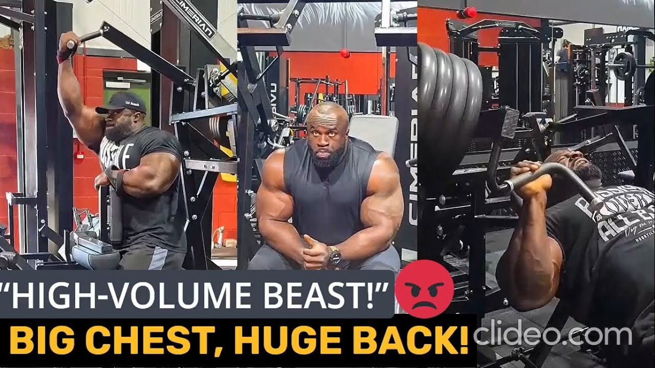 Samson Dauda’s High‑Volume Chest and Back Training - YouTube