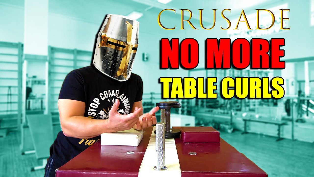 BEST ARM WRESTLING EXERCISES -TABLE CURLS *secret - YouTube