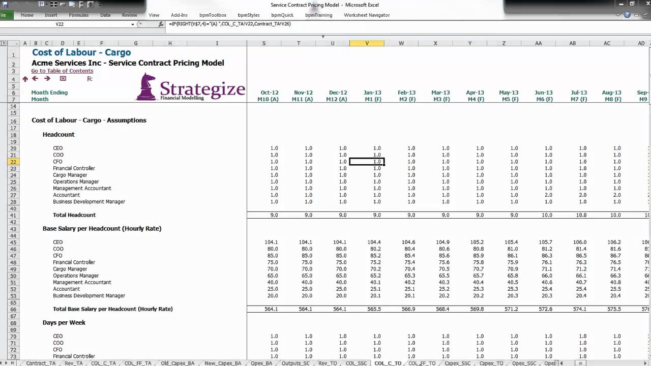 Contract Pricing & Analysis - YouTube