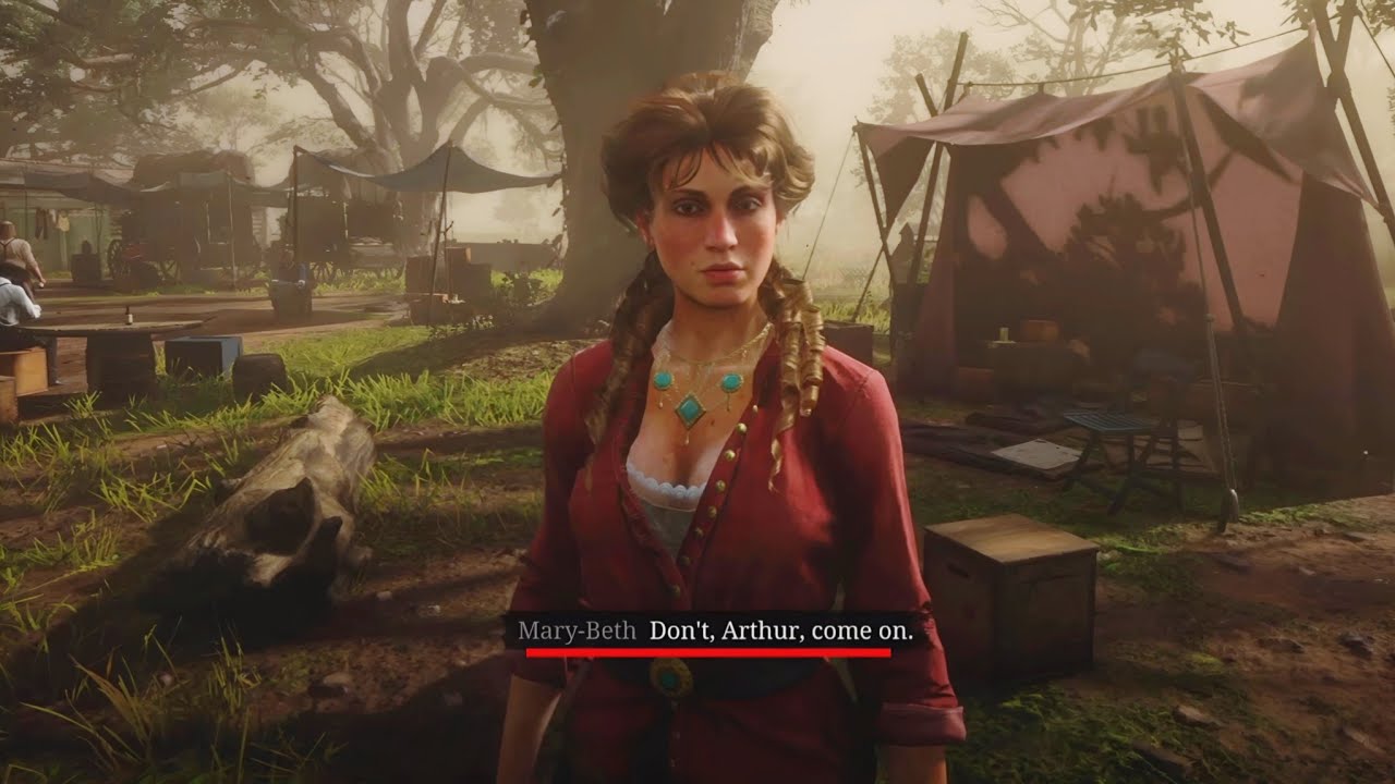 But the trees won't talk to Arthur | Rdr2 - YouTube