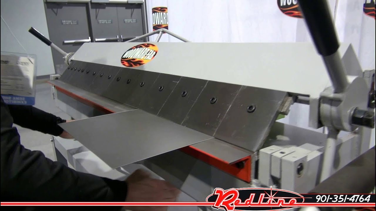 Woodward Fab Sheet Metal Finger Break - YouTube