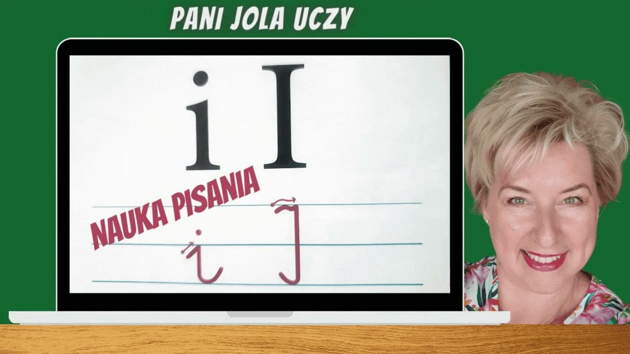 NAUKA PISANIA Litera I i. Lekcja 4 - ĆWICZENIA PŁYNNEGO PISANIA Liter ...