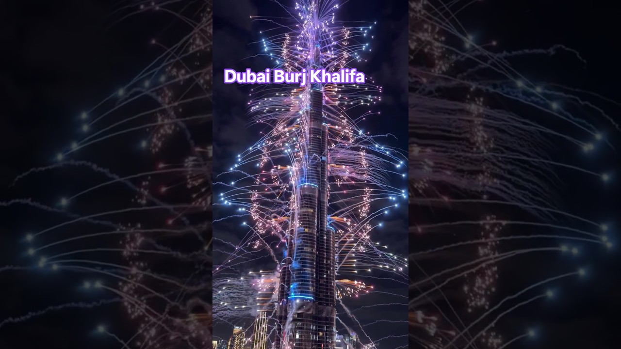 Dubai ( Burj Khalifa )Happy New year wishes 🎈 2026 / #viralvideo # ...