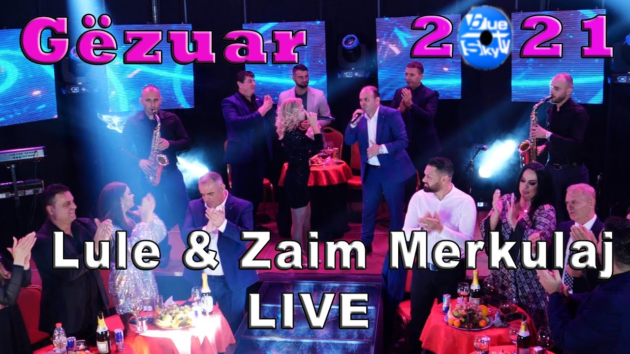 Lule & Zaim Merkulaj - Po te pres LIVE ( Official video 4K ) (Gëzuar ...