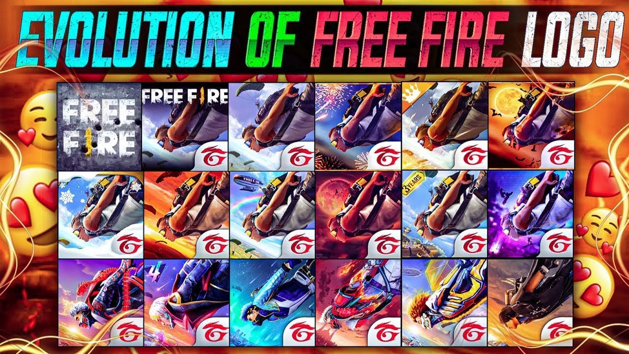 FREE FIRE EVOLUTION (2017-2023)🥺💔 EMOTIONAL EDIT-FREE FIRE OLD MEMORIES ...
