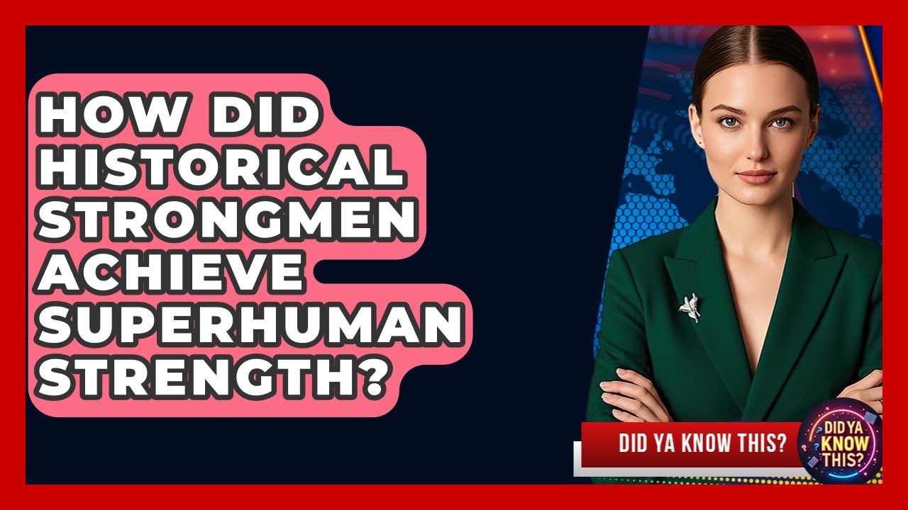 How Did Historical Strongmen Achieve Superhuman Strength? - Did Ya Know ...