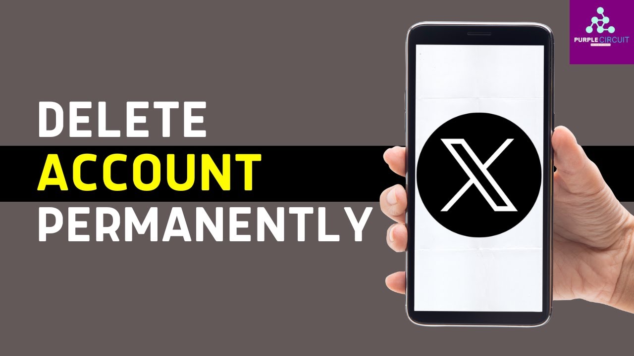 How to Delete X Account Permanently (2024 Guide) | X Account - YouTube