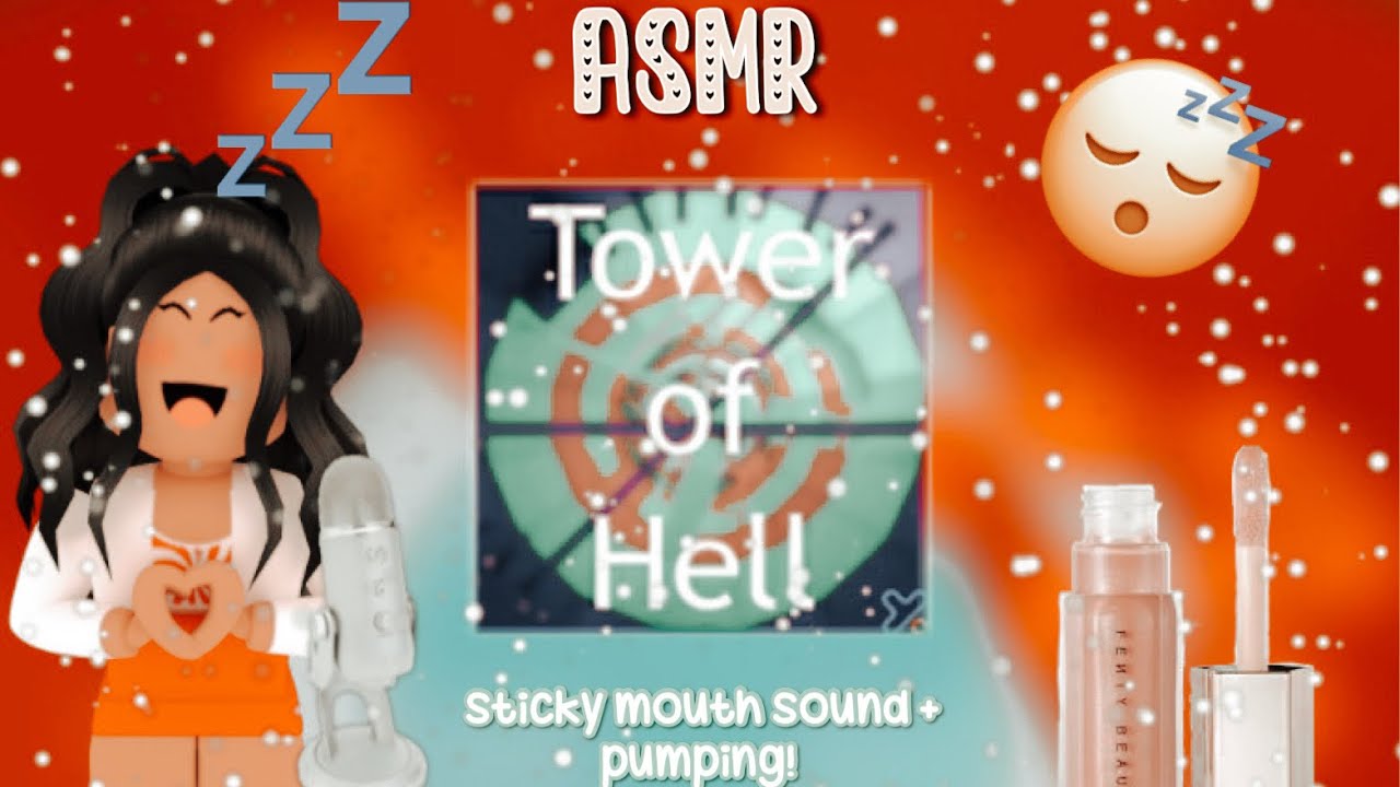 ASMR playing toh 🌨️ || lipgloss pumping + sticky mouth sounds (COZY ...