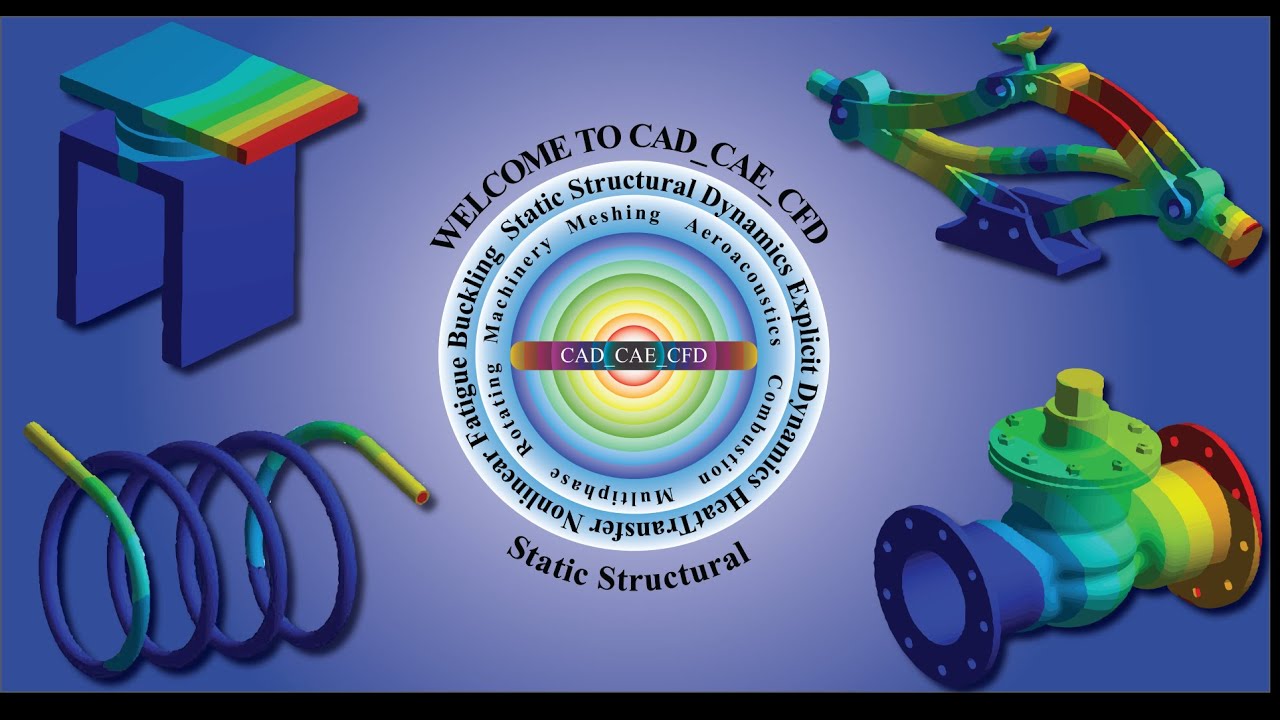 ANSYS Mechanical Static Structural -1.6 (Contact Offset Control) - YouTube