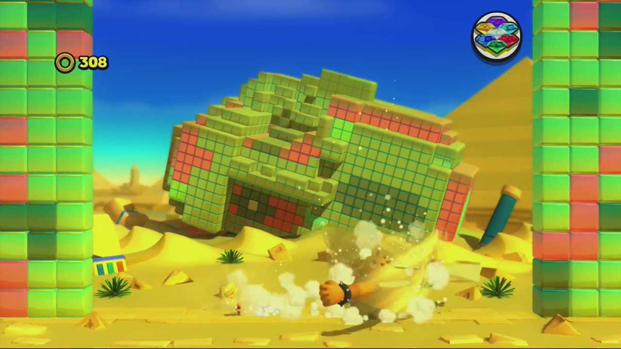Sonic Lost World: Desert Ruins Zone 4 (Super Sonic) [1080 HD] - YouTube