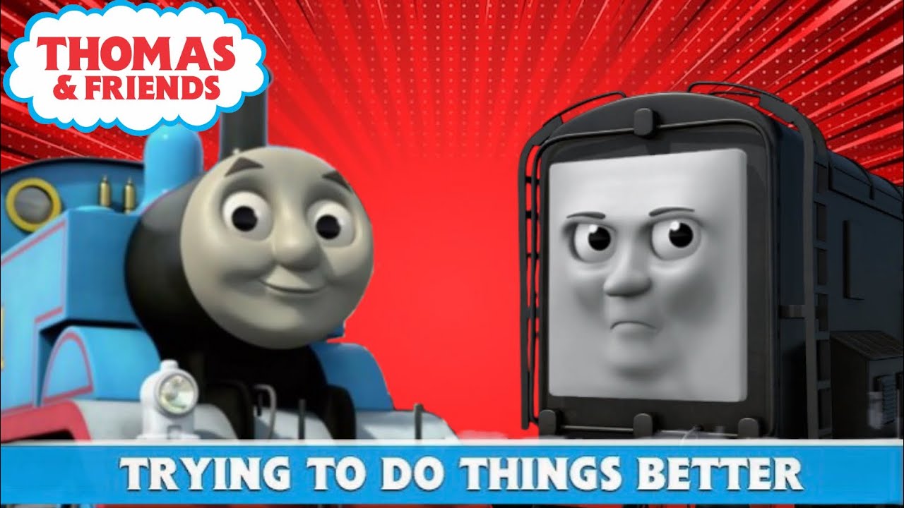 Trying to do things better | CGI MUSIC Video | Thomas and friends - YouTube