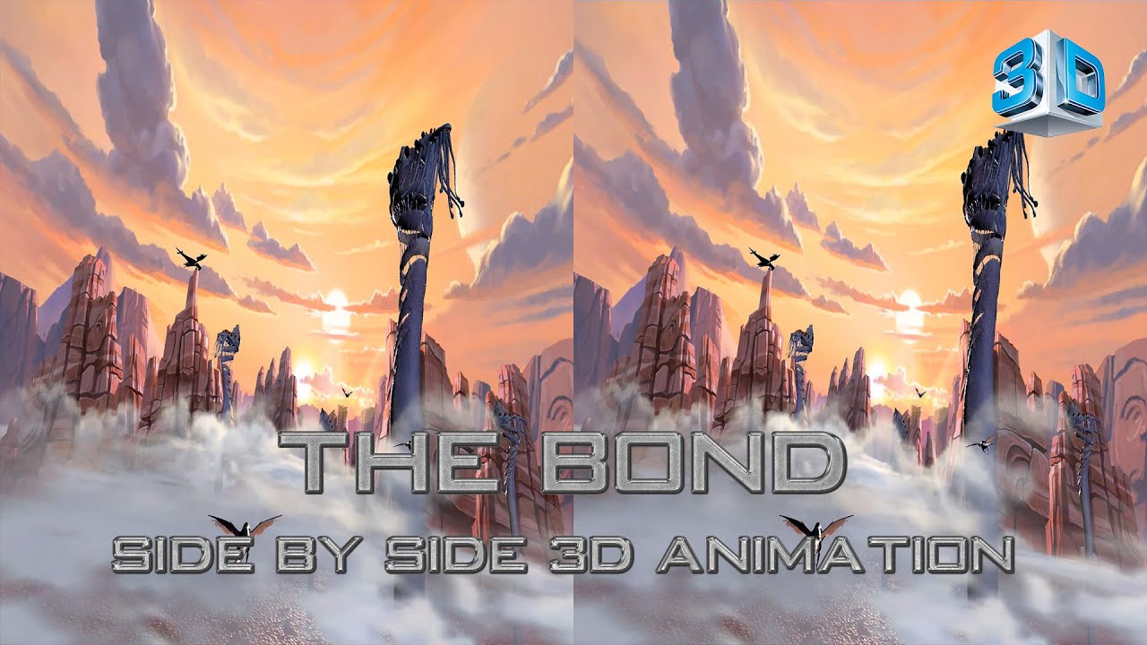 The bond - 3D Side by side VR animation video - YouTube