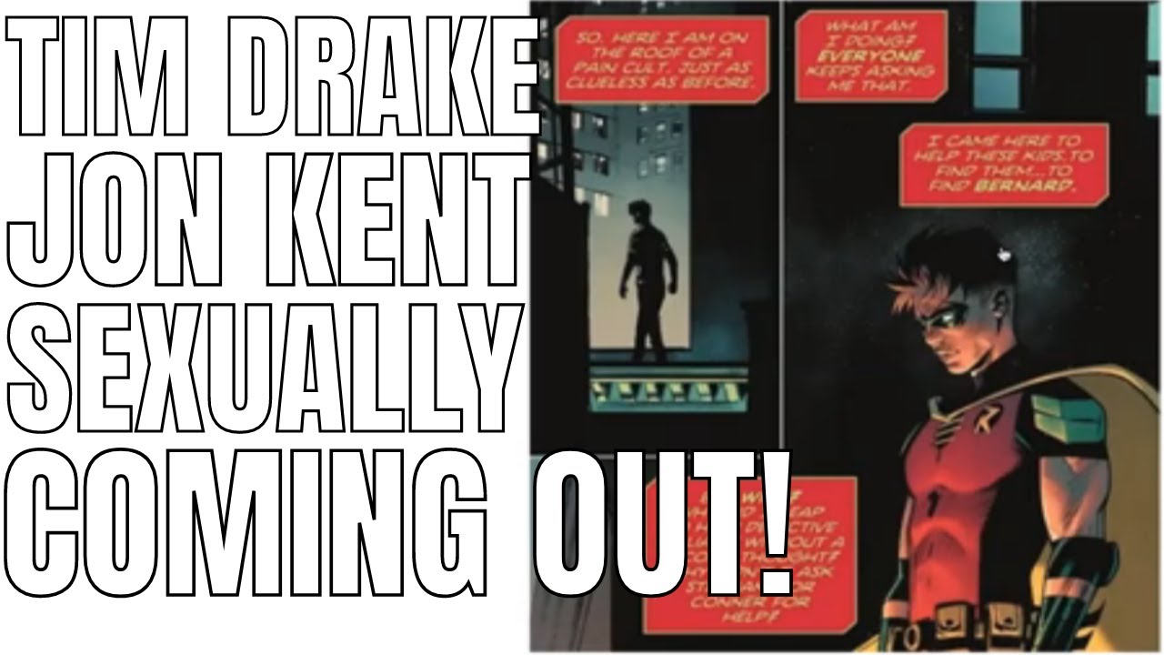 DC Character Sexually Coming Out - Tim Drake & Jon Kent - YouTube