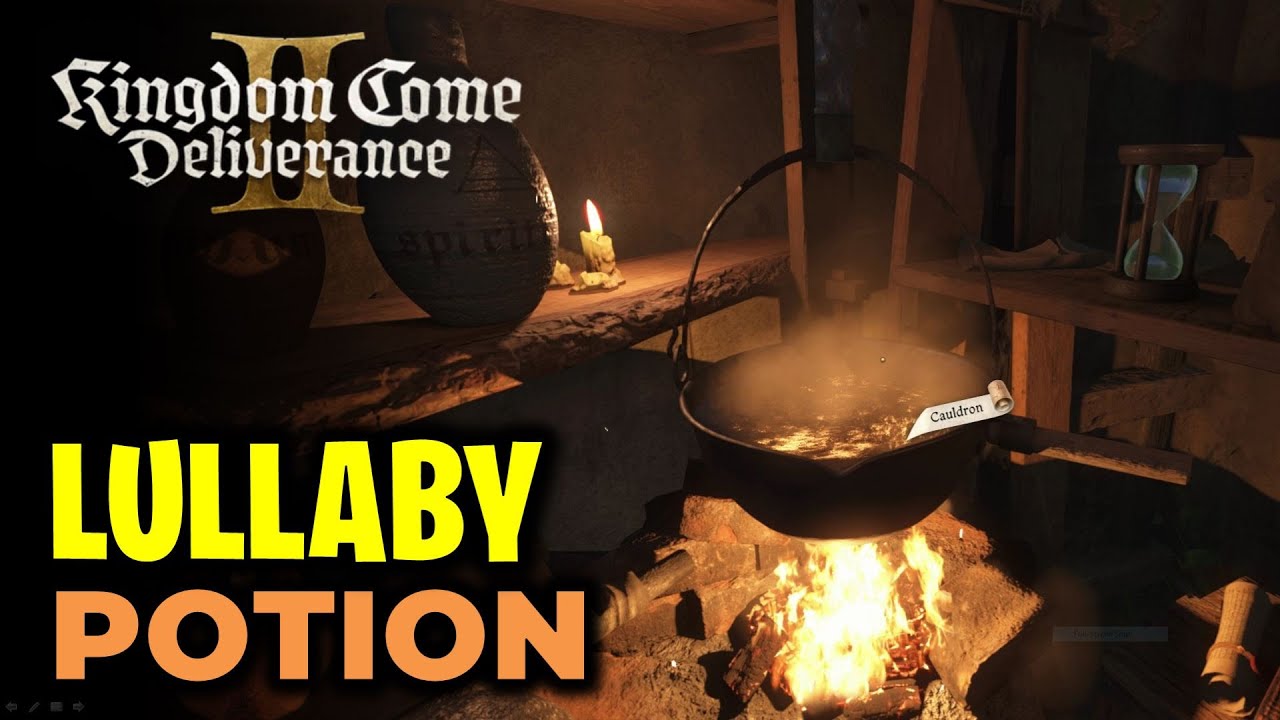 How to Brew "Lullaby" Sleeping Potion | Kingdom Come Deliverance II ...