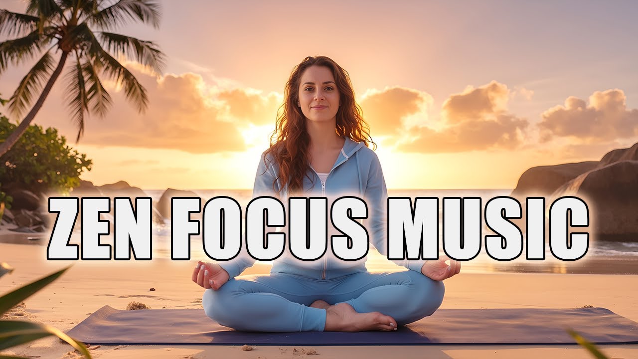 Focus Music 💡 Calming Zen Music Mix for Concentration - YouTube
