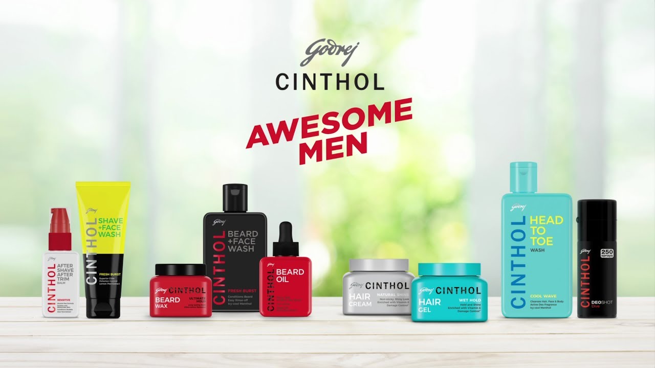 Cinthol Male Grooming Range - YouTube