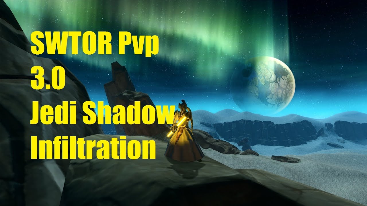 SWTOR 3.0 PvP Jedi Shadow Infiltration - YouTube