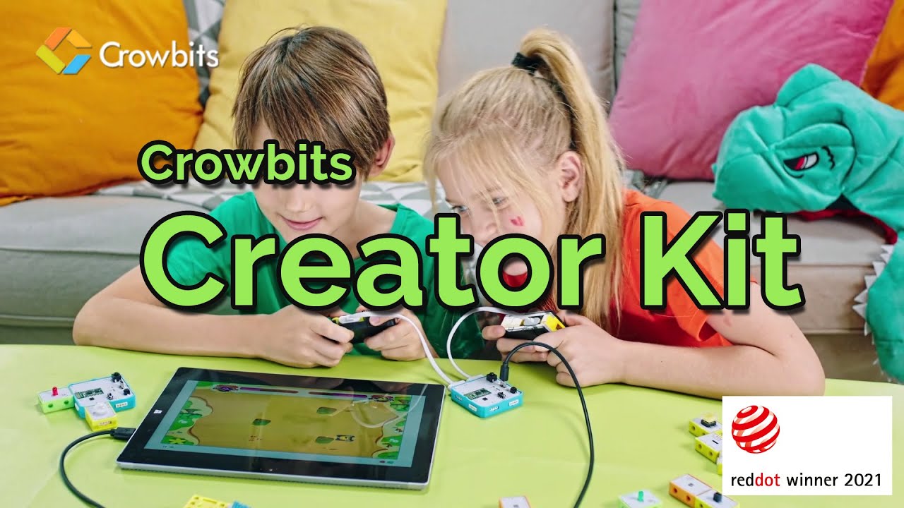 Elecrow Crowbits Creator Kit - Programmable Blocks for STEM Education - YouTube