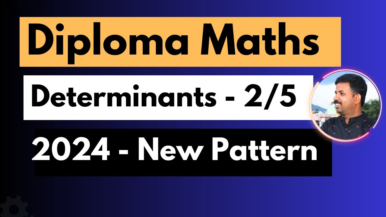 02 Determinants Singular Matrices 39 Marks Diploma Maths 02-determinants-singular-matrices-39-marks-diploma-maths