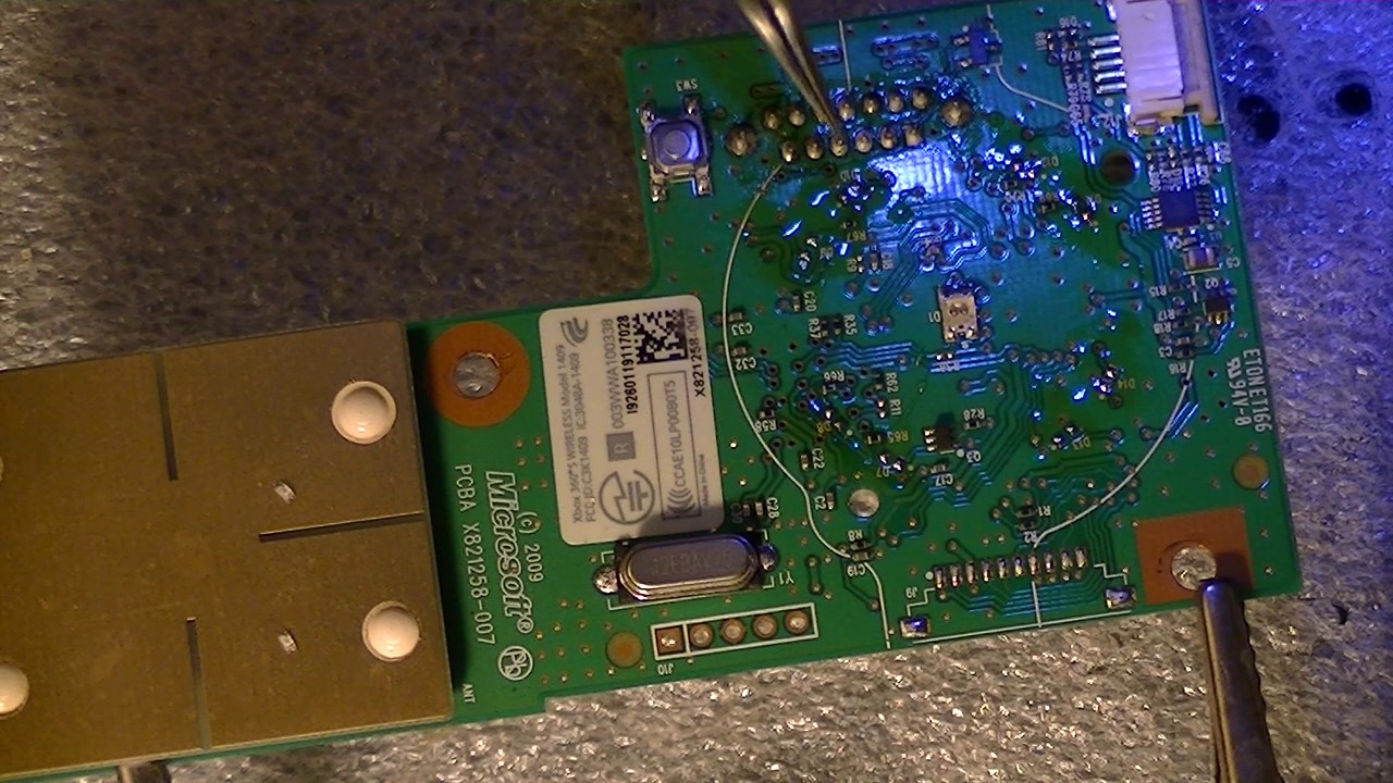 XBOX 360 Slim Ring of Light Board Mod - YouTube